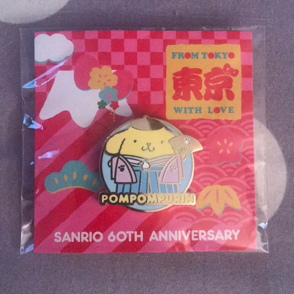 Sanrio | Other | Rare Limited Edition Cute Pompompurin Pin | Poshmark
